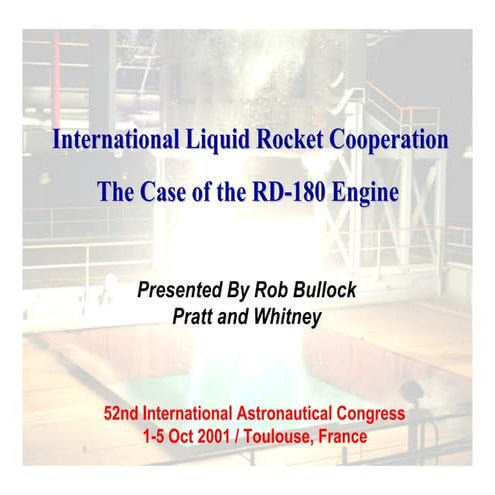 Cooperation RD-180 _ 2001 | PDF