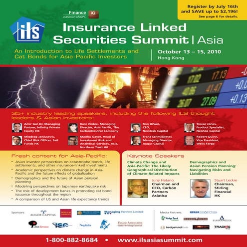 Insurance Linked Securities Summit | PDF