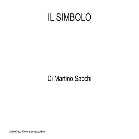 Il Simbolo | PPT