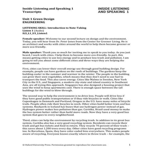 Ils l1 transcripts | PDF