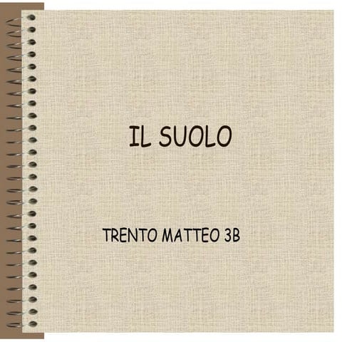 Il suolo | PPT