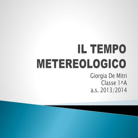 Il tempo mete re ologico | PPTX