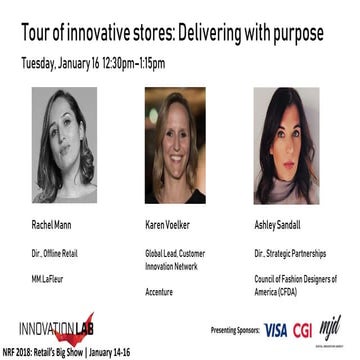 Tour of innovative stores: Delivering with purpose | PPT