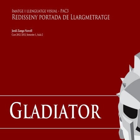 Redisseny de portada: Gladiator | PDF