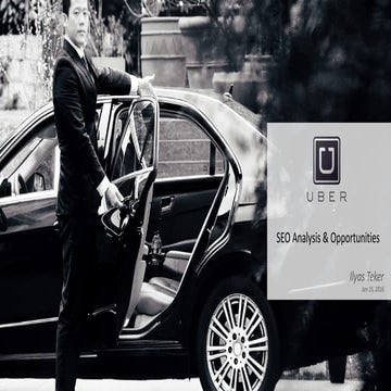 Uber SEO Analysis & Opportunities by Ilyas Teker | PDF