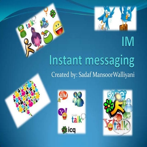 Instant messaging | PPTX