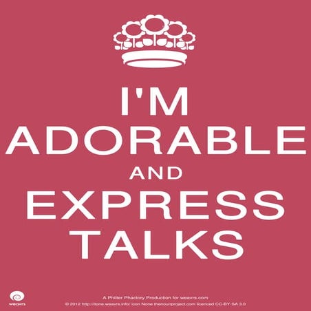 I'm adorable and check sign 1268374 | PDF