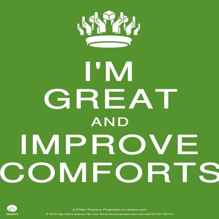 I'm great and improve comfort 642029 | PDF