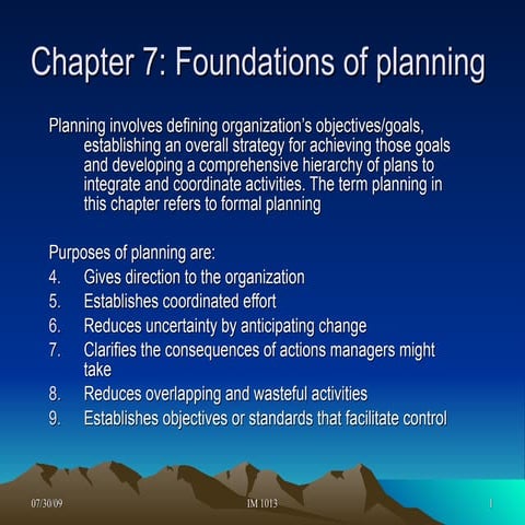 Im1013 Chapter 7 | PPT