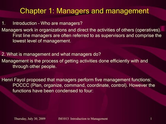 Major Management Approaches | PPT