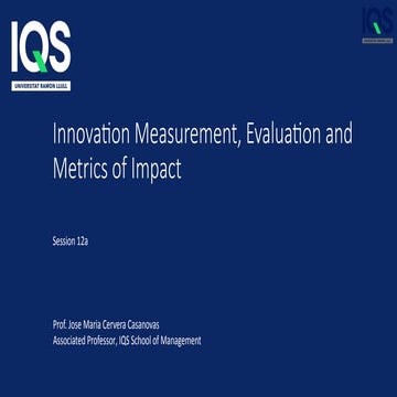 Innovation Metrics: why they matter and what criteria to choose among ...