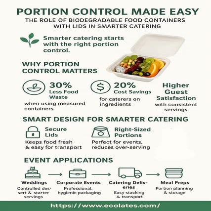 Portion Control Made Easy: How Biodegradable Food Containers with Lids ...