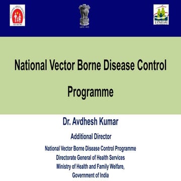 National Vector Borne Disease Control Programme | PDF