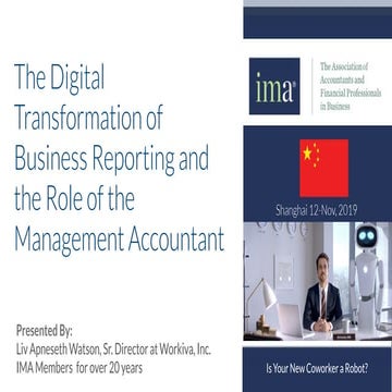 A digital transformation of the sustainability information flows ( | PPTX