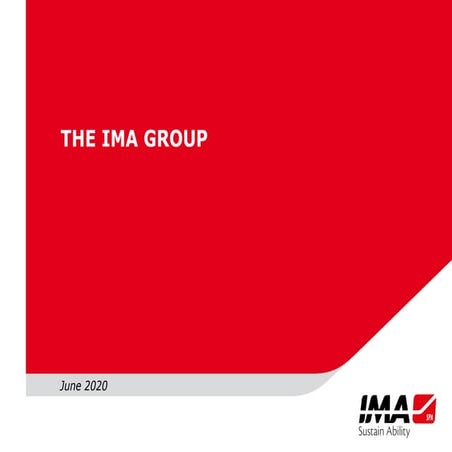 IMA Group | Corporate Presentation | June 2020 | PDF