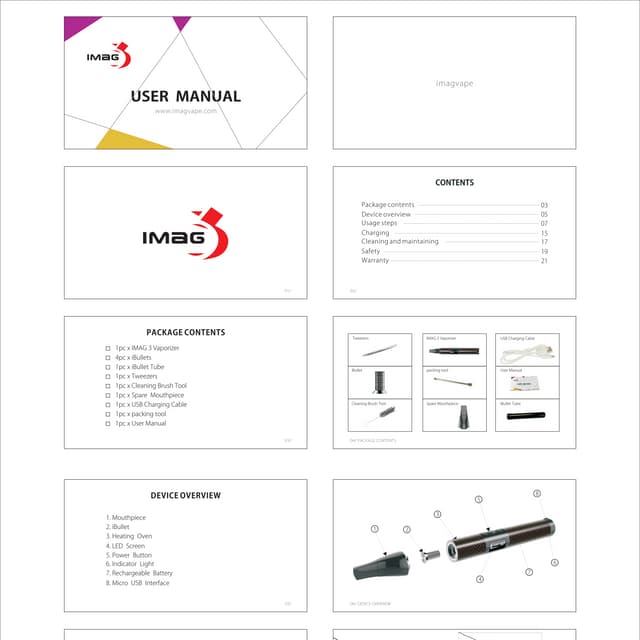 Imag3 user manual | PDF