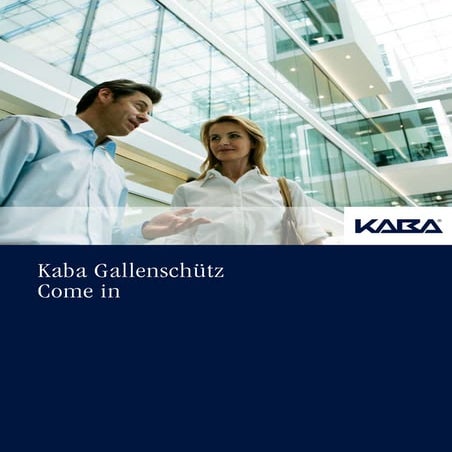 Image brochure-kaba-come-in | PDF | Home Security | Home & Garden