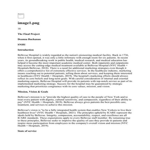 Cleveland Clinic Design Brief | PDF