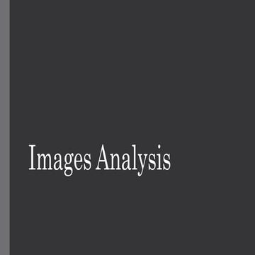 Image Analysis | PPTX