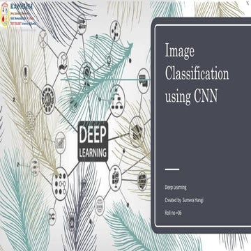 Convolution Neural Network (CNN)