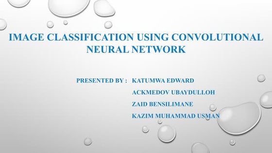 Convolution Neural Network Cnn Pptx Artificial Intelligence Technology And Computing