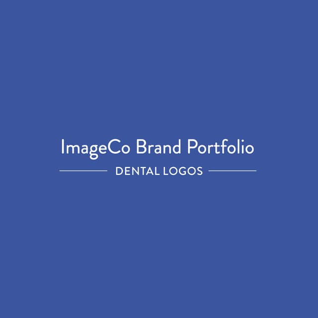 ImageCo Brand Portfolio | Dental Logos | PDF | Dental Health | Diseases ...
