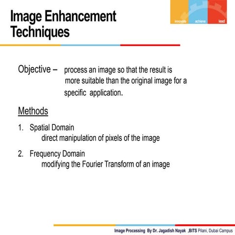 Image Enhancement in Spatial Domain using frequency domain filtering.pdf