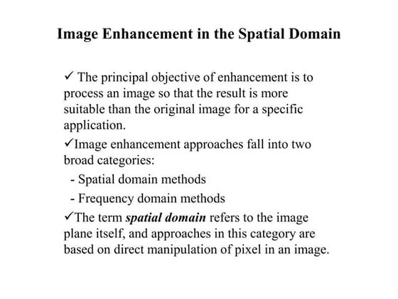 Point processing | PPTX | Photo Editing Software | Computer Software ...