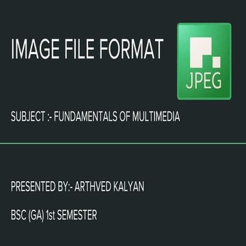 Image file format | PPT