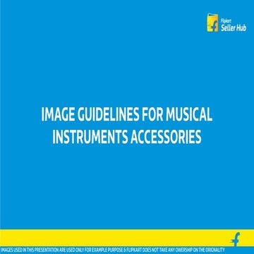 Image guidelines for Musical Instruments Accessories | PDF | Music ...