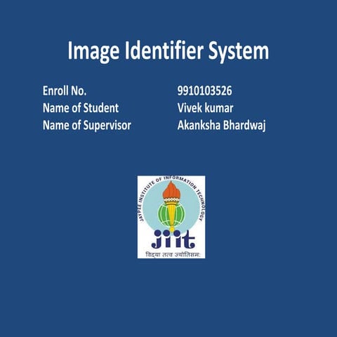 Image identifier system | PPT