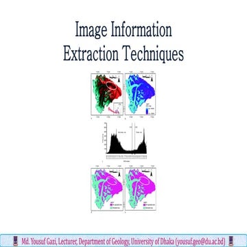 Image information extraction techniques gazi | PDF