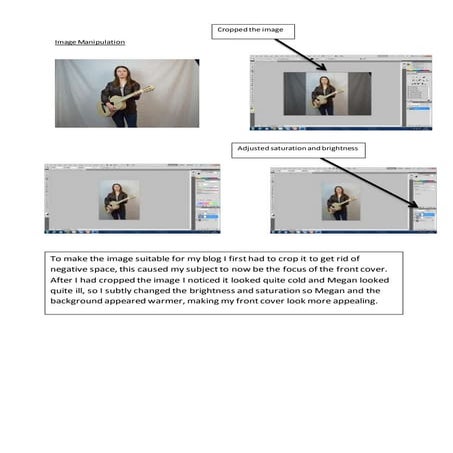 Front cover analysis of Mixmag | DOCX