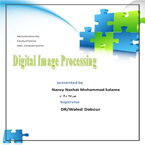 Imageproceesing | DOCX | Photo Editing Software | Computer Software and Applications