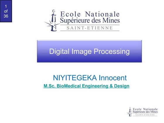 Applications of Image Processing | DOCX | Photo Editing Software ...