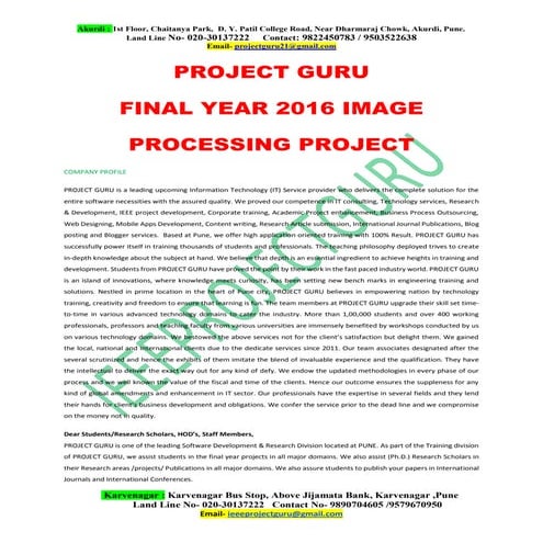 Image processing | PDF