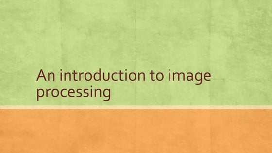 Image compression models | PPTX