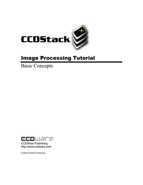 Digital Image Processing (DIP) | PPT | Photo Editing Software | Computer Software and Applications