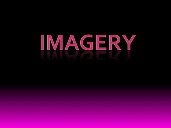 Imagery worksheet | PDF