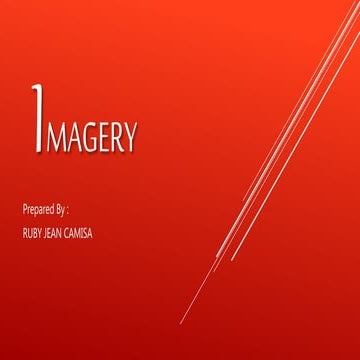 Imagery with Activity | PPTX