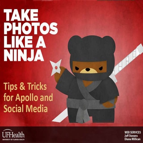 Take Photos Like a Ninja | PPT
