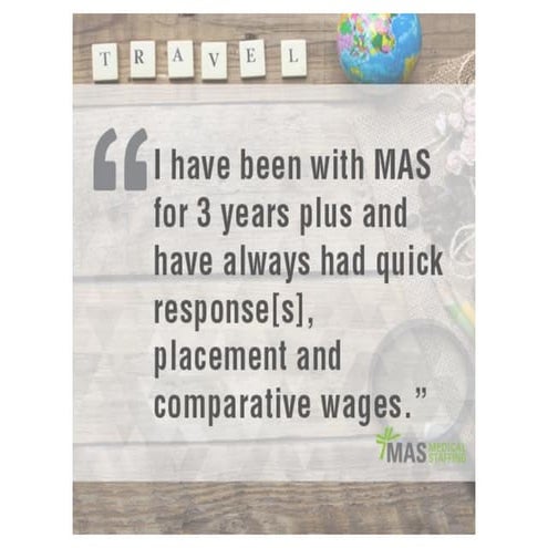 MAS Medical Staffing Testimonials | PDF