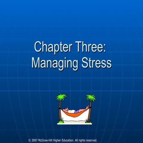 Understanding The Self Topic: Managing Stress | PPTX