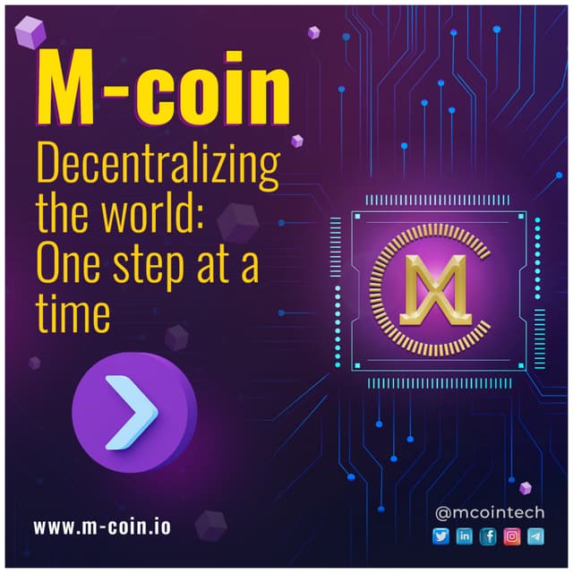 M-coin - Decentralizing world | PDF