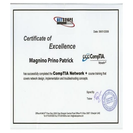 CompTIA Network+ Online Course | PPT