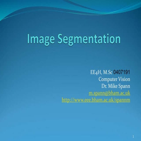 Image Segmentation.ppt