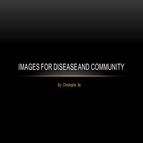 Images for disease and community | PDF