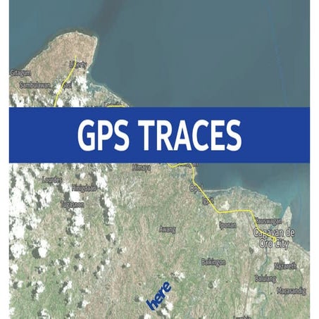 GPS Traces in HERE Map Creator | PDF