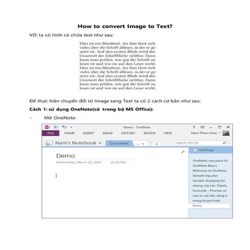 How to convert Image to Text? | DOCX