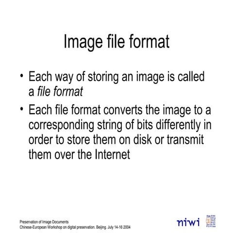 Image Types Andfileformats Ppt